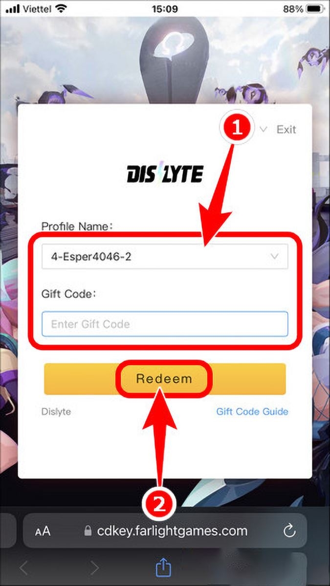 Danh sách Dislyte code Nhịp Điệu Huyền Bí 09/2025 và cách nhập